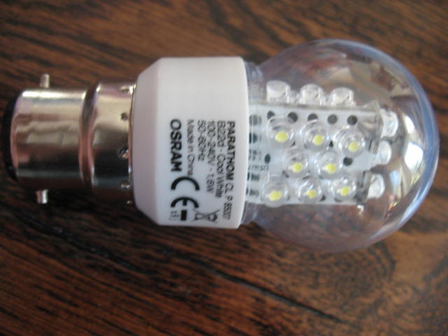 Zarówka b22d led Parathom CL P 85007 cool white 1,6W ok.10W Osram wewn ... Zarówka b22d led Parathom CL P 85007 cool white 1,6W ok.10W Osram wewn ...